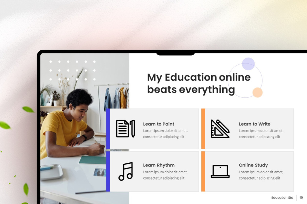 Online Education - Presentation Template | Nulivo Market