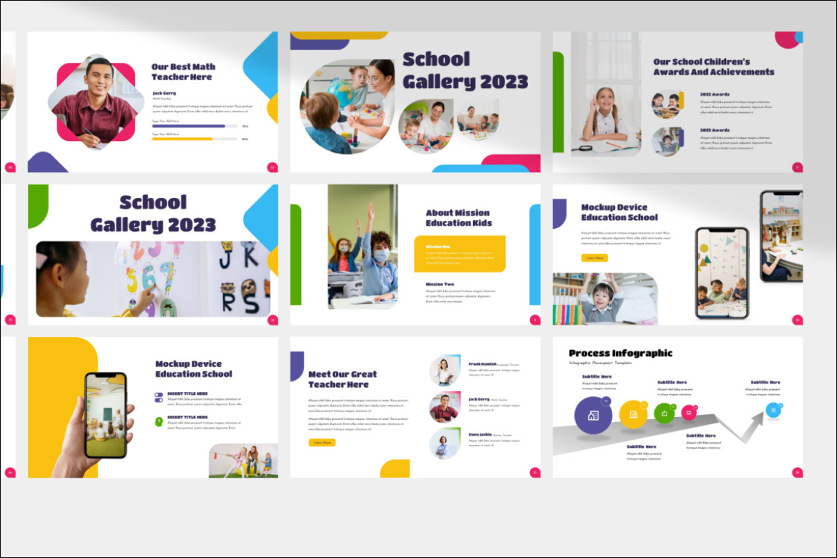 Montessori School Presentation Template | Nulivo Market