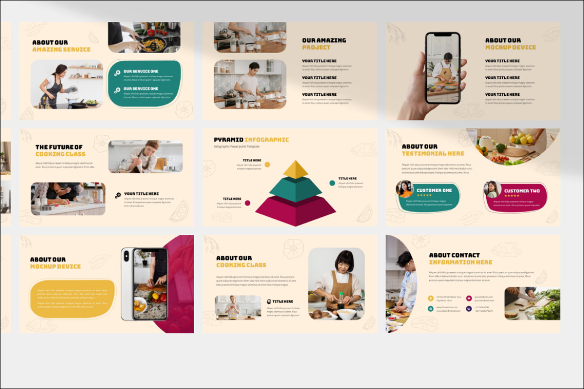 Cooking Class Presentation Template | Nulivo Market