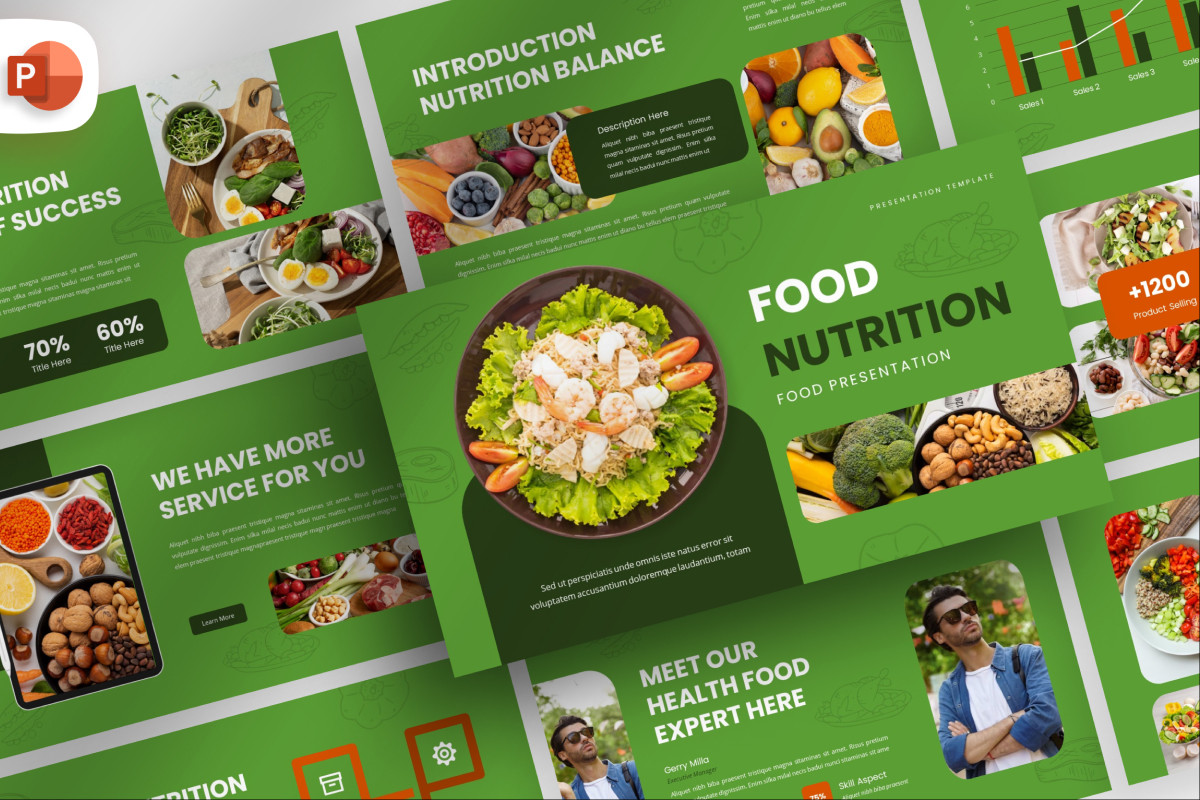 Nutrition Balance Presentation Template | Nulivo Market