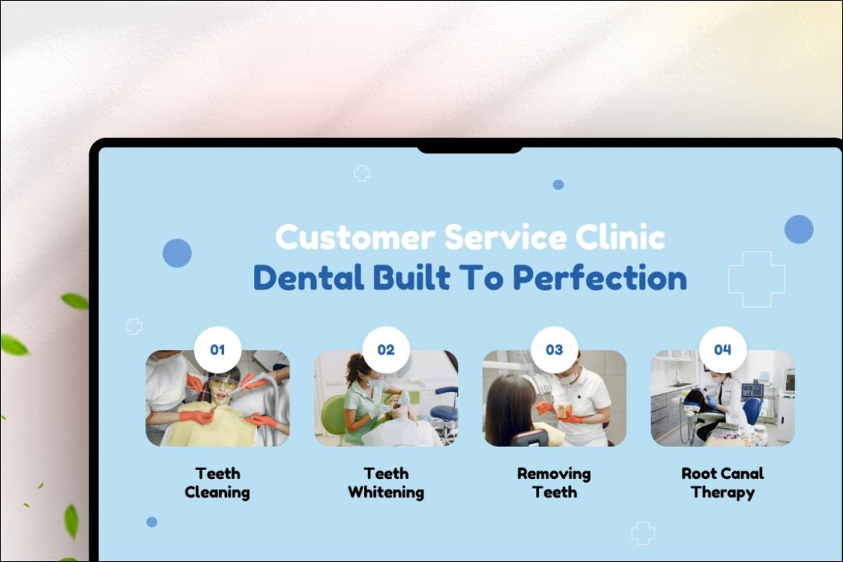 Dental Clinic Center Presentation Template | Nulivo Market