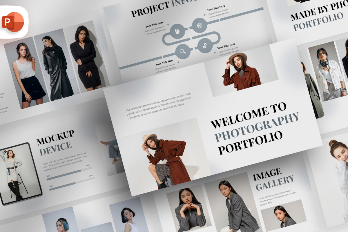 Photography Portfolio Presentation Template | Nulivo Market