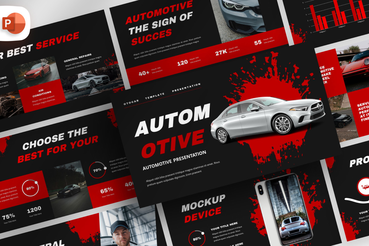 Automotive Presentation Template | Nulivo Market