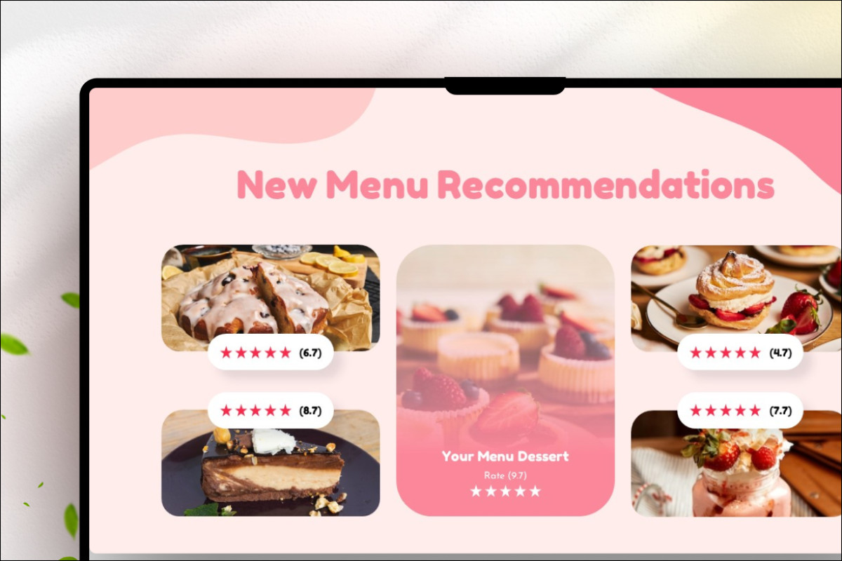 Sweet Dessert PowerPoint Template | Nulivo Market