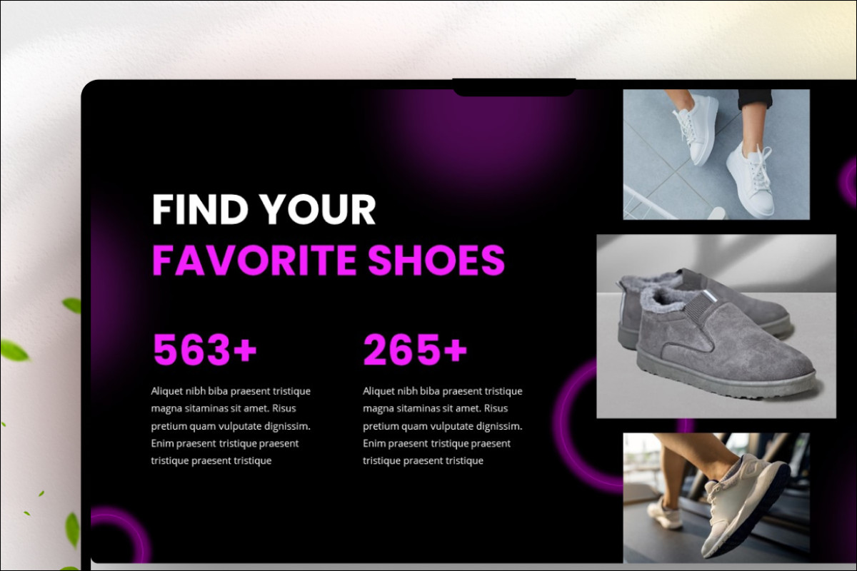 Casual Shoes Brand PowerPoint Template | Nulivo Market