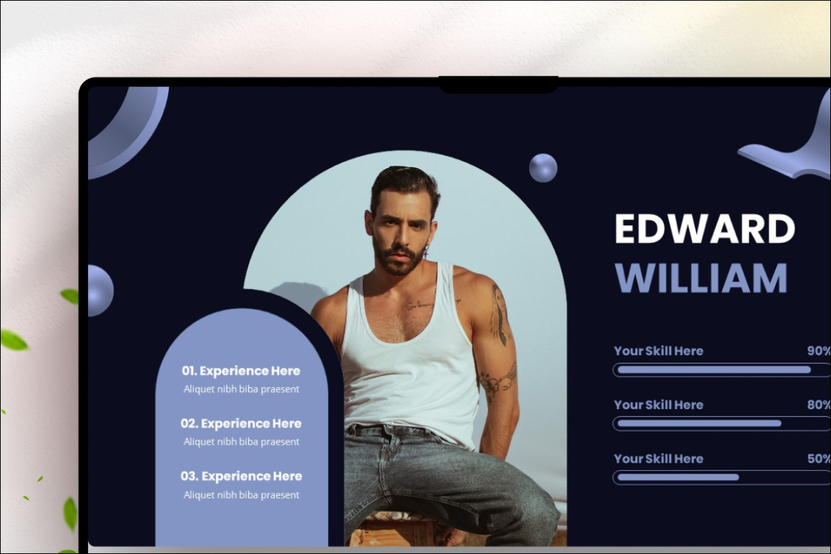 Y2K Modern Jeans Fashion PowerPoint Template | Nulivo Market