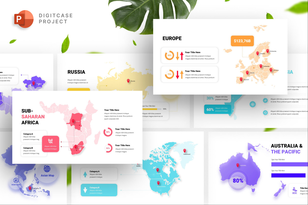 Typical World Regional 20th Century - Map Project Infographic | Nulivo ...