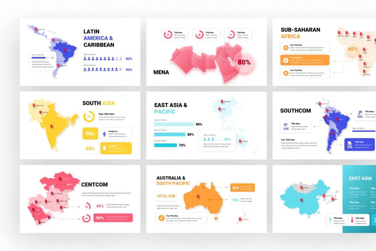 Big Map Project PowerPoint Template | Nulivo Market