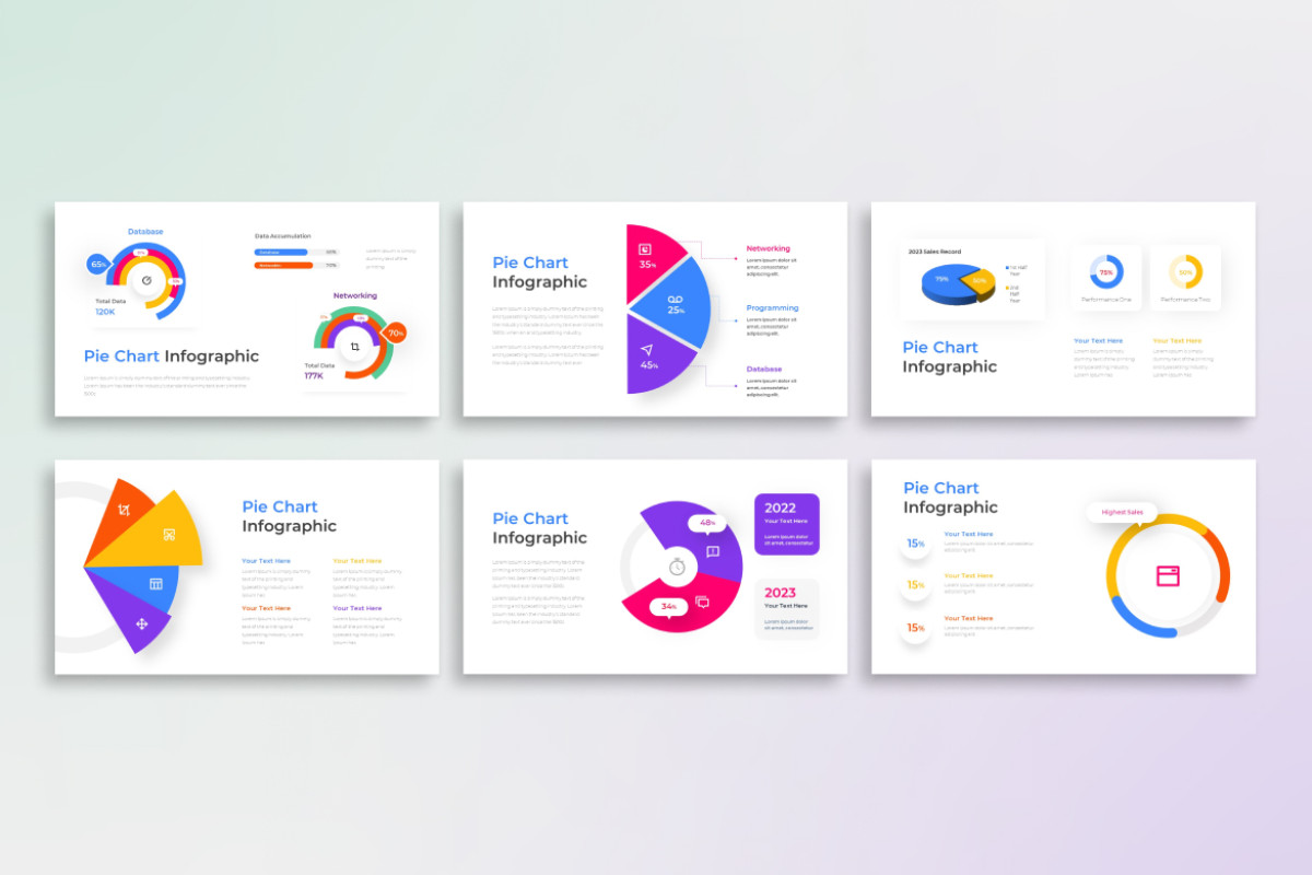 Pie Chart PowerPoint Infographic Template | Nulivo Market