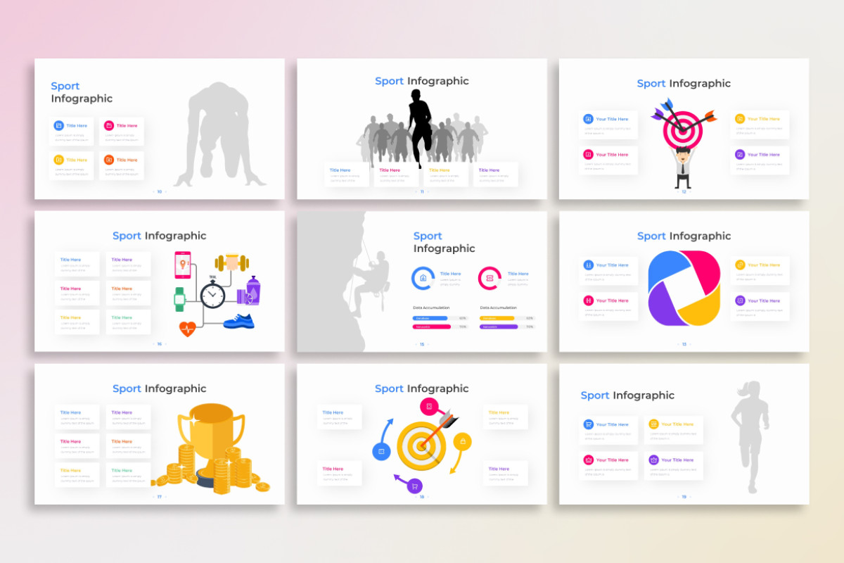 Sport PowerPoint Infographic Template | Nulivo Market