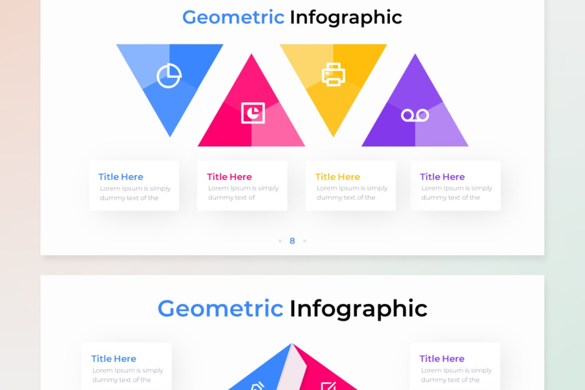 Geometric PowerPoint Infographic Template | Nulivo Market