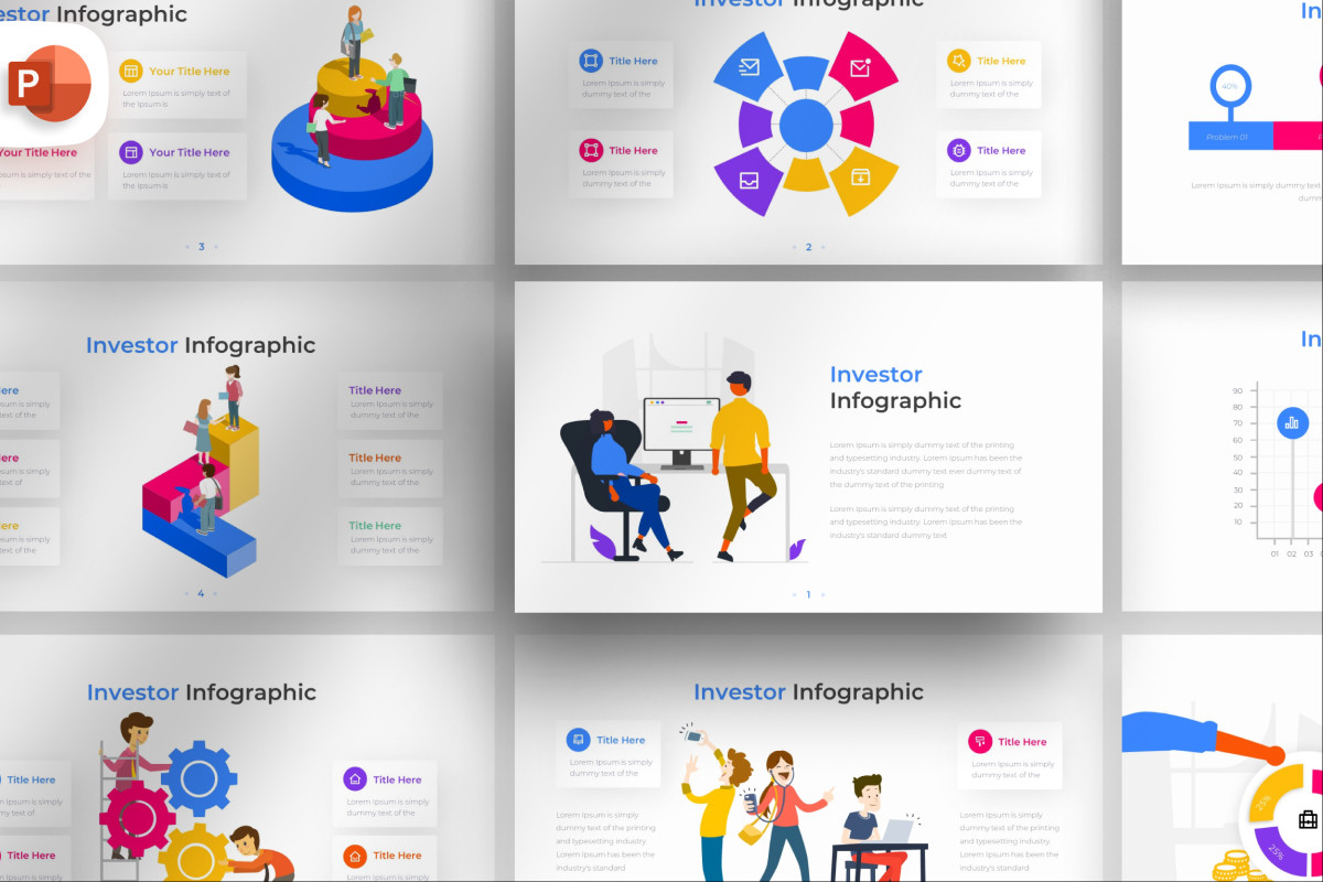 Investor PowerPoint Infographic Template | Nulivo Market