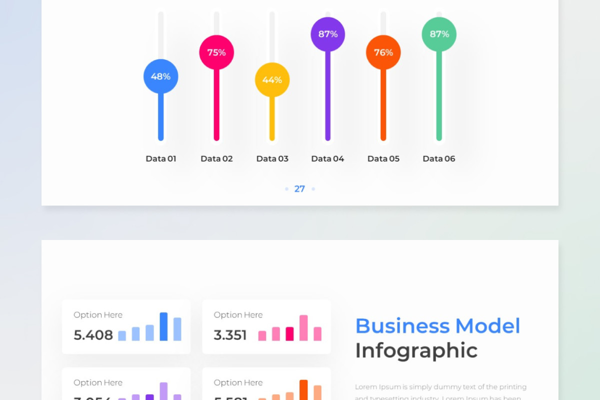 Business Model PowerPoint Infographic Template | Nulivo Market