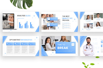 Professional Optometrist PowerPoint Template | Nulivo Market