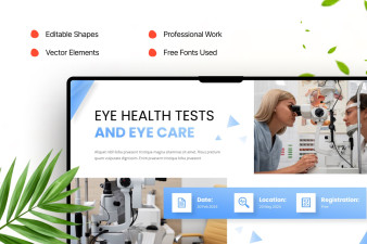 Professional Optometrist PowerPoint Template | Nulivo Market