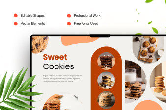 Tasty Cookies PowerPoint Template | Nulivo Market