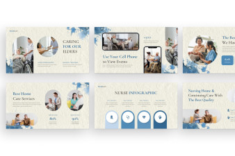 Aesthetic Elderly Care PowerPoint Template | Nulivo Market