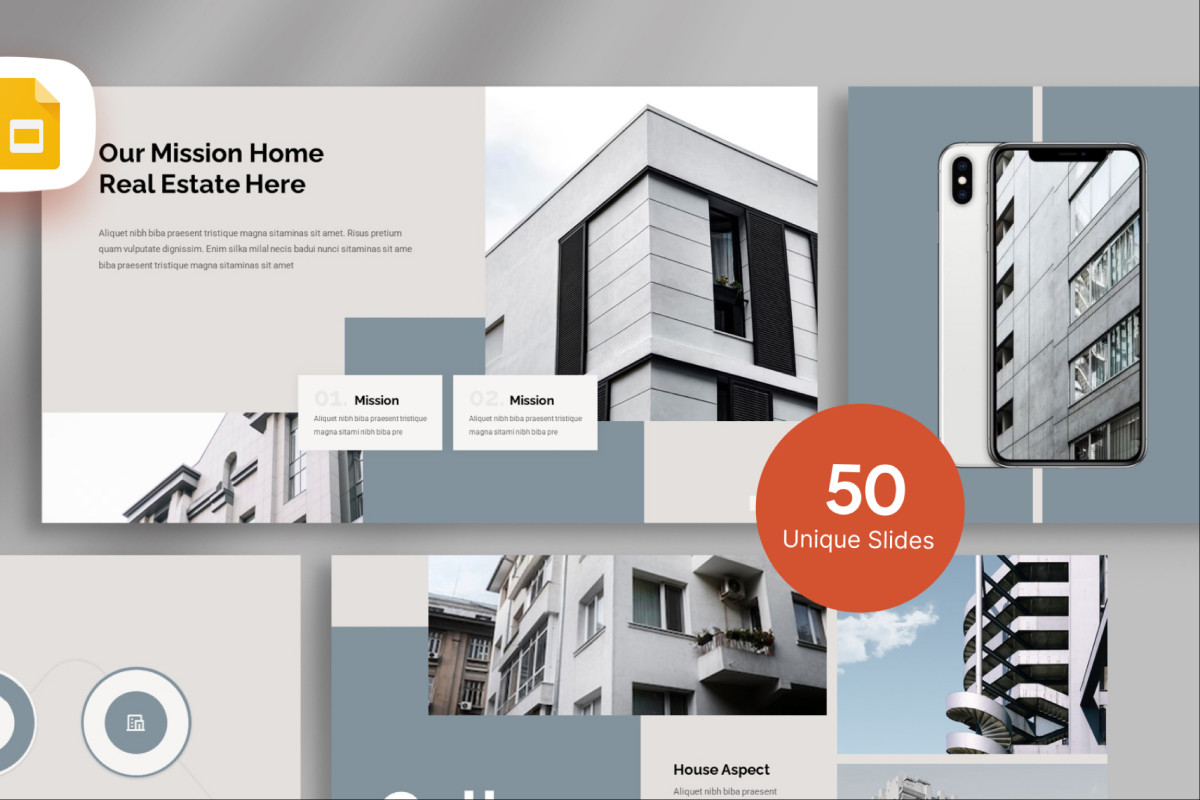 Real Estate Google Slide Template | Nulivo Market