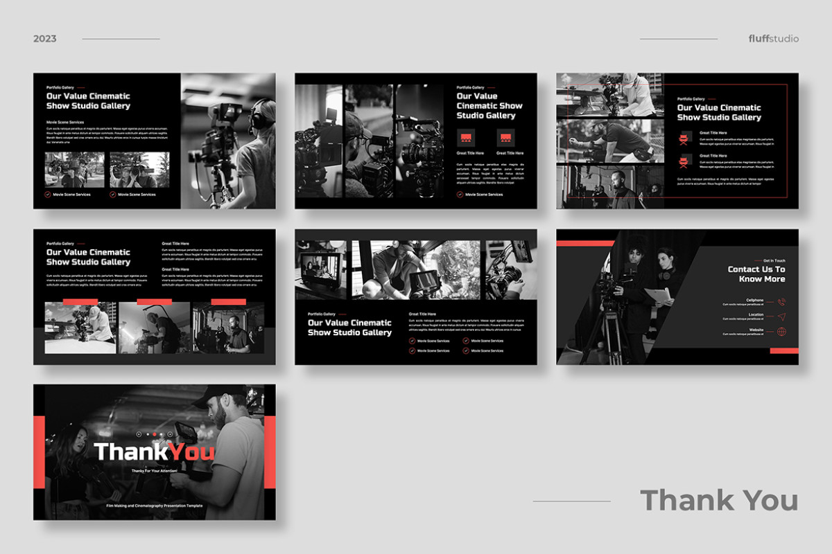 Video and Film Production Keynote Template | Nulivo Market