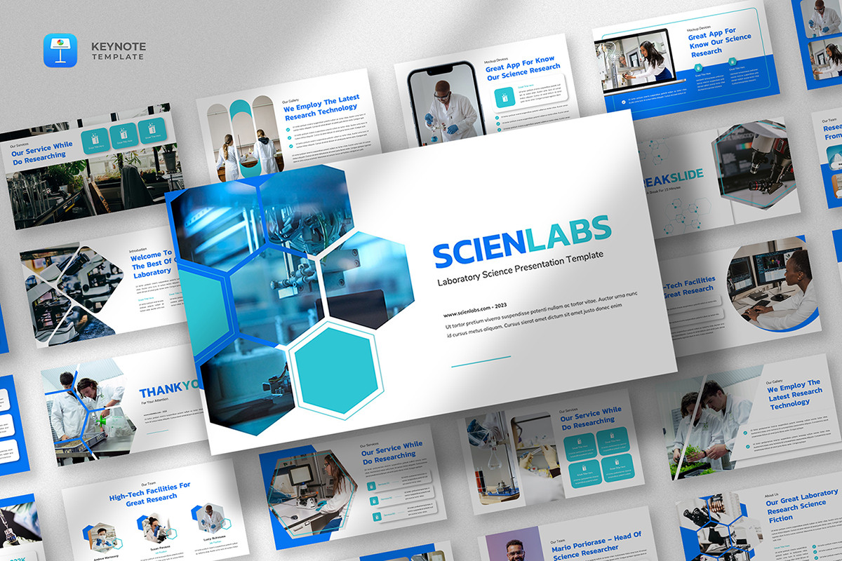 Science and Laboratory Keynote Template | Nulivo Market