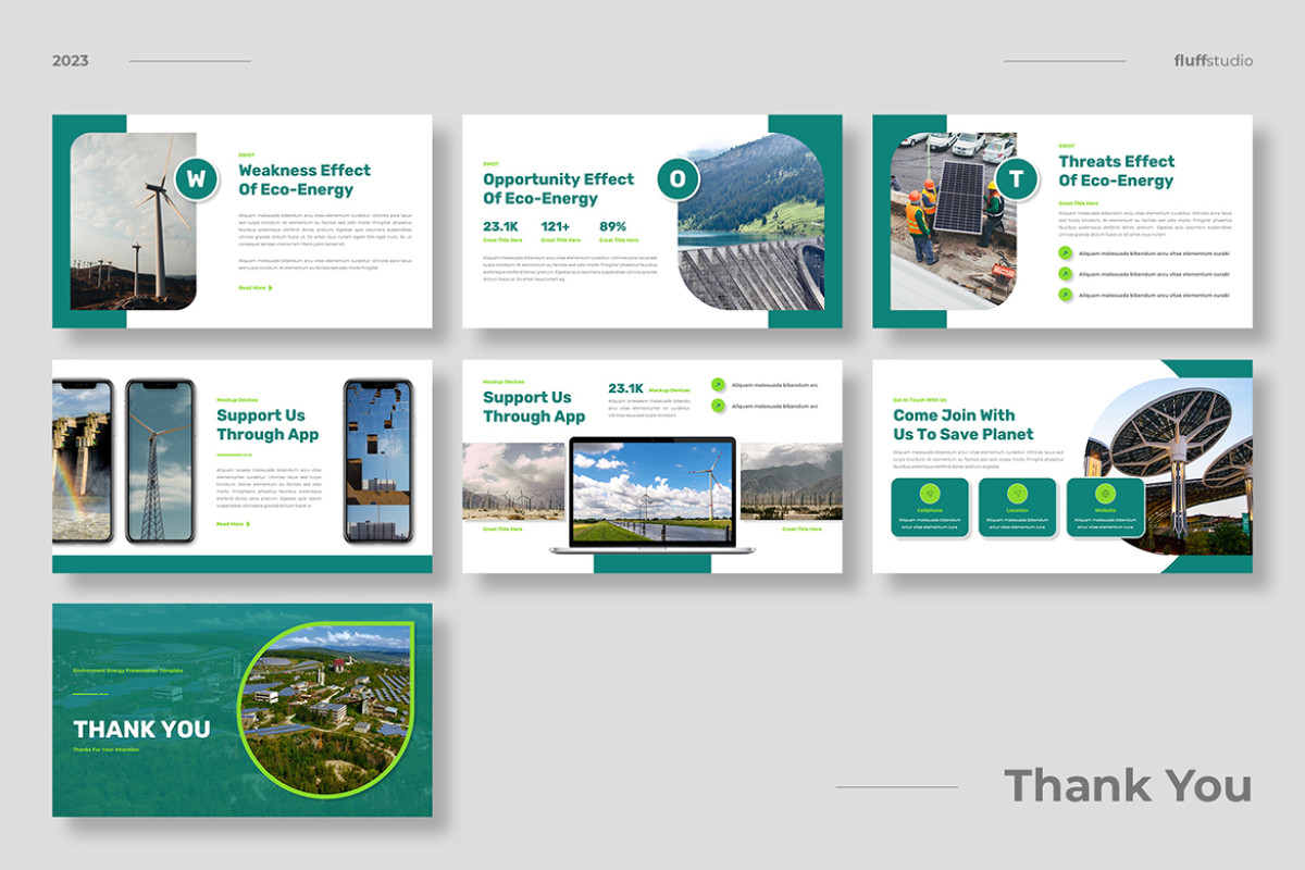 Greenara - Environment Google Slides Template | Nulivo Market