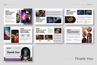 Event Organizer Google Slides Template | Nulivo Market