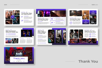 Music Event Festival Powerpoint Template | Nulivo Market