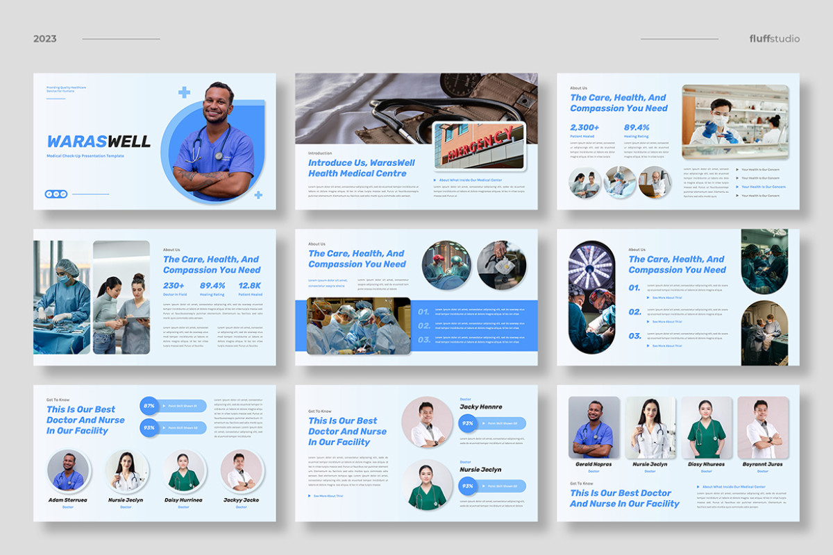 Medical & Healthcare Powerpoint Template | Nulivo Market