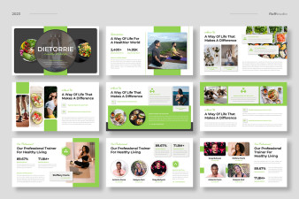 Health Lifestyle Google Slides Template | Nulivo Market