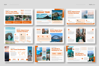 Travel & Tourism Google Slides Template | Nulivo Market