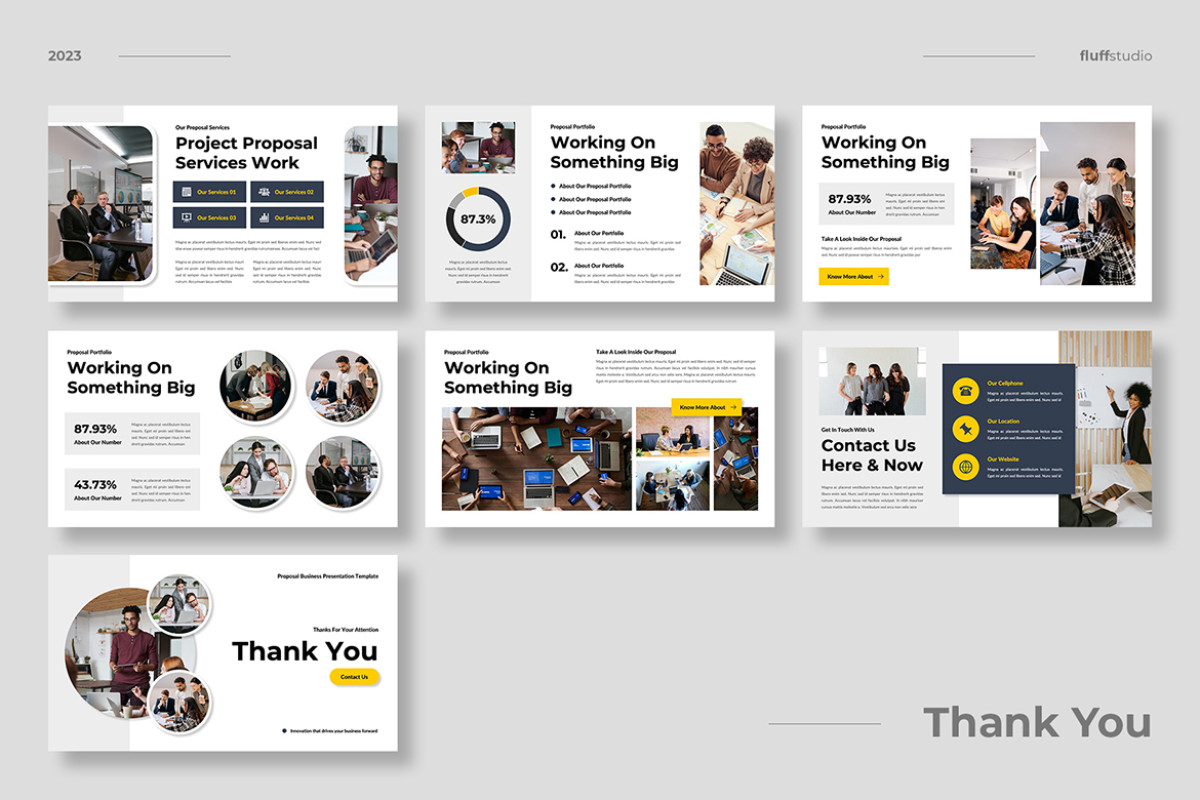 Project Proposal Keynote Template | Nulivo Market