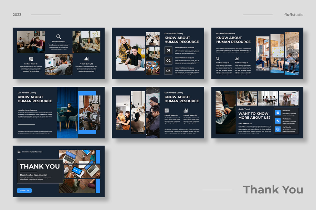 Human Resources Powerpoint Template | Nulivo Market