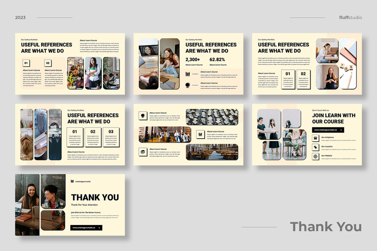 Course & Education Google Slides Template | Nulivo Market