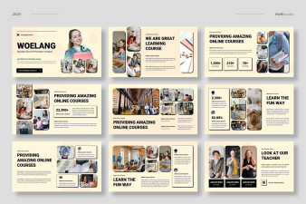 Course & Education Google Slides Template | Nulivo Market