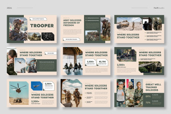 Military & Army Powerpoint Template | Nulivo Market