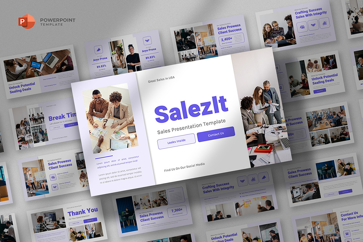 Sales Marketing Powerpoint Template | Nulivo Market