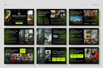 Outdoor Adventure Powerpoint Template | Nulivo Market