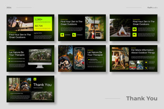 Outdoor Adventure Powerpoint Template | Nulivo Market