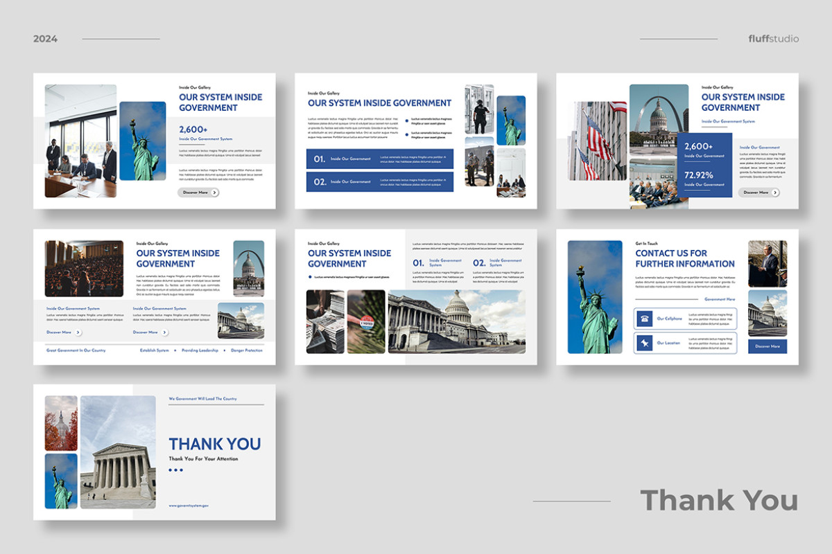 Government Institution Powerpoint Template | Nulivo Market