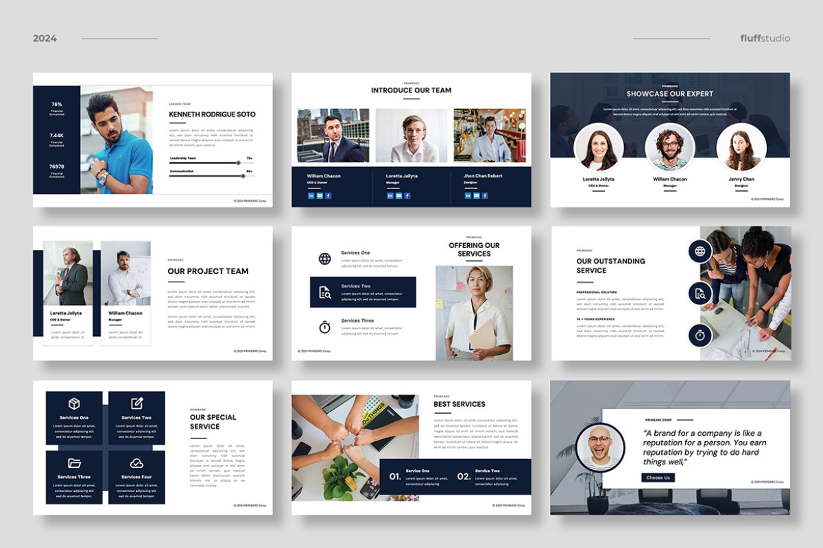 Company Profile Google Slides Template | Nulivo Market