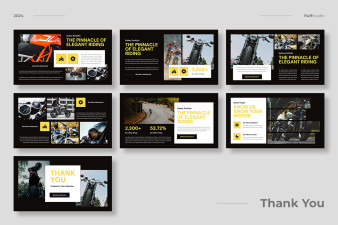 Motorcycle Powerpoint Template | Nulivo Market