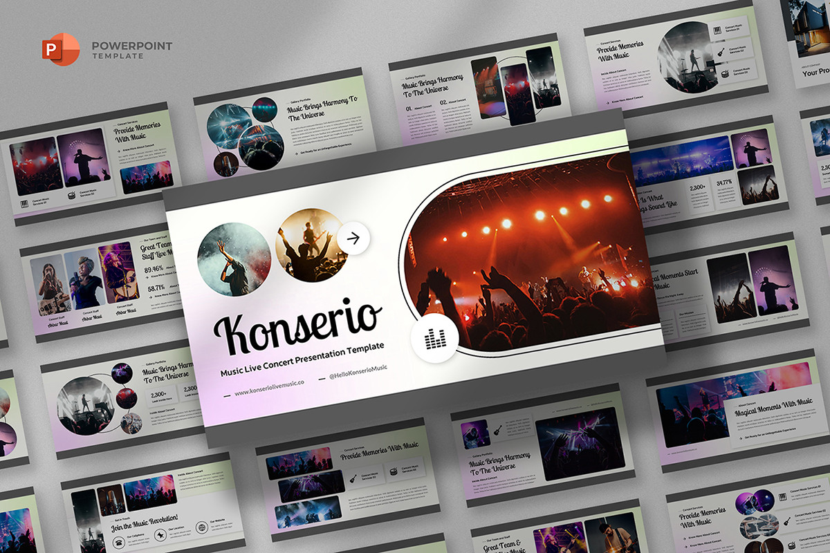 Musical Concert Powerpoint Template | Nulivo Market