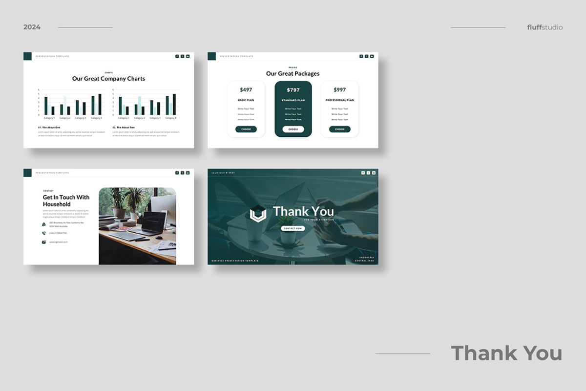 Corporate Business Keynote Template | Nulivo Market