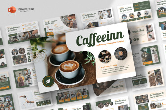 Coffee Business Powerpoint Template | Nulivo Market
