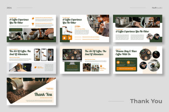 Coffee Business Powerpoint Template | Nulivo Market