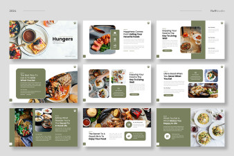 Food & Restaurant Keynote Template | Nulivo Market