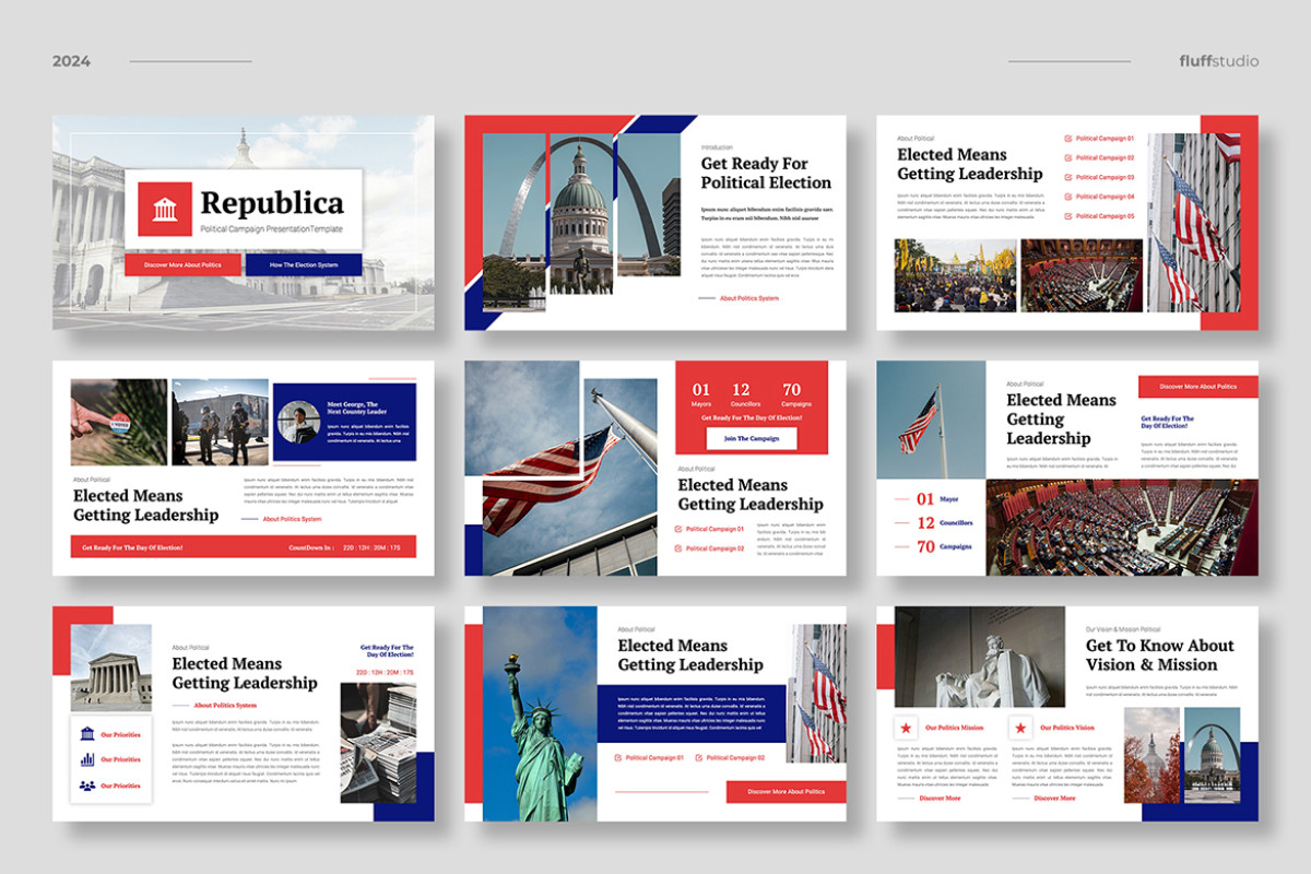 Politics Keynote Template | Nulivo Market
