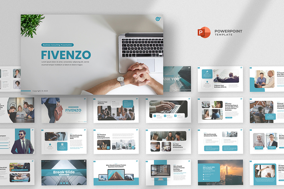 Business Consulting Powerpoint Template | Nulivo Market