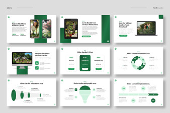 Landscaping & Gardening Powerpoint Template | Nulivo Market
