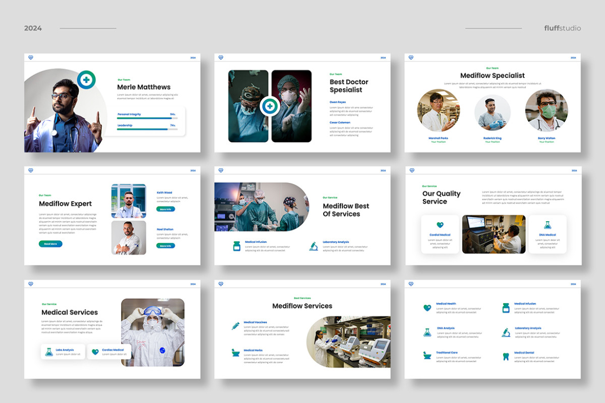 Medical & Healthcare Powerpoint Template | Nulivo Market